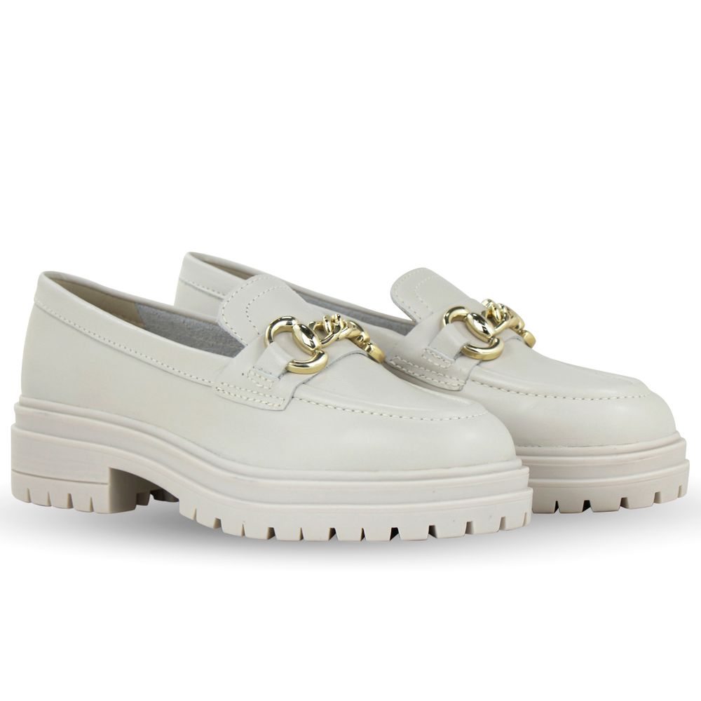 Sapato Couro Atanado Napoli Gelo - Bottero